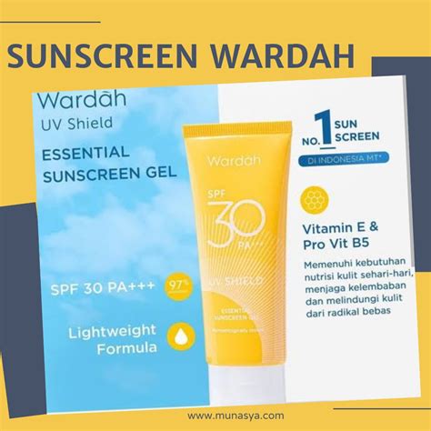 Kandungan Sunscreen Wardah Id