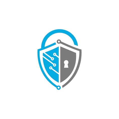 Premium Vector Cyber Security Logo