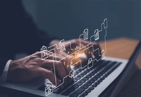 Document Management System Concept Online Document File Data Software