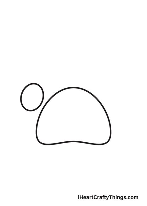 Paw Print Drawing How To Draw A Paw Print Step By Step