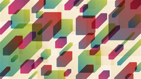 Free Vector Colorful Floating Boxes