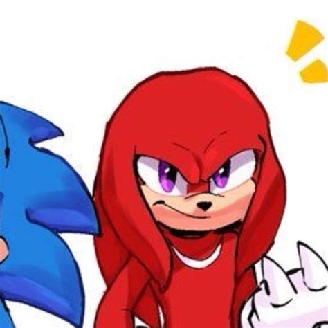 Matching Pfps For 3 Sonic And Knuckles Sonic Mario Characters