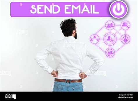 inspiration showing sign send email business showcase the system for using computers to send