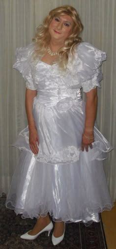 A Crossdressing Witch Lesbian Bride Nighty Night Gown