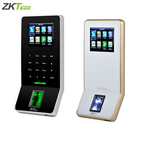 Zkteco Ultra Thin Fingerprint Time Attendance And Access Control Terminal F22 Price