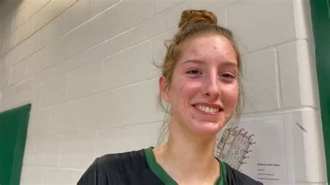 Zionsvilles Isabelle Poehlein Following A 3 0 Sweep Of Westfield