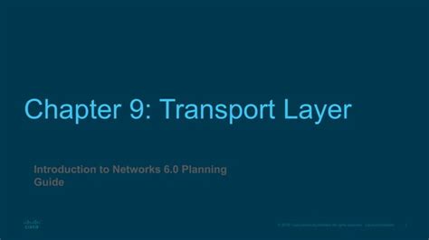 Ccna V6 0 Itn Chapter 09 Pptx