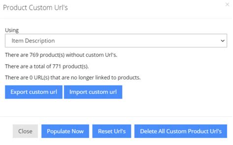 Custom Urls For Product Permalinks