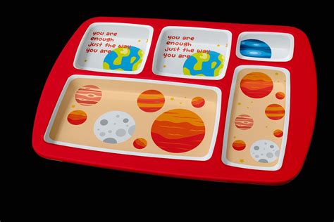 5 Partition Square Plate Feastwell