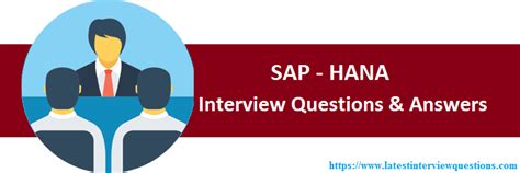 top 50 sap hana interview questions latest sap hana questions