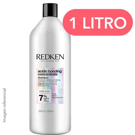 Shampoo Post Color DecoloraciÓn Acidic Bonding Concentrate · 1 Litro
