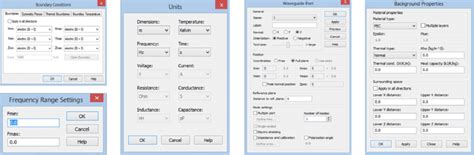 cst simulation environment setting download scientific diagram
