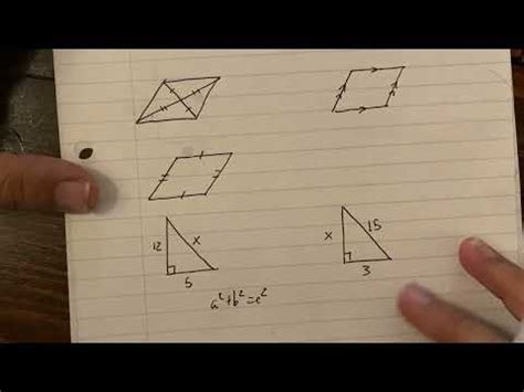 Geo Parallelograms And Pythagorean Theorem YouTube