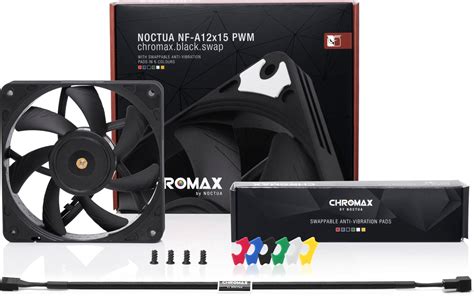 Noctua chromax Lüfter 12V NF-A12x15 - 3DJake Deutschland