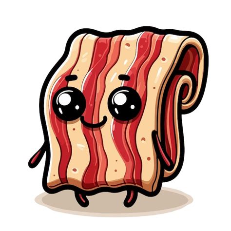 Premium Vector A Cartoon Vector Of A Striped Red And White Striped