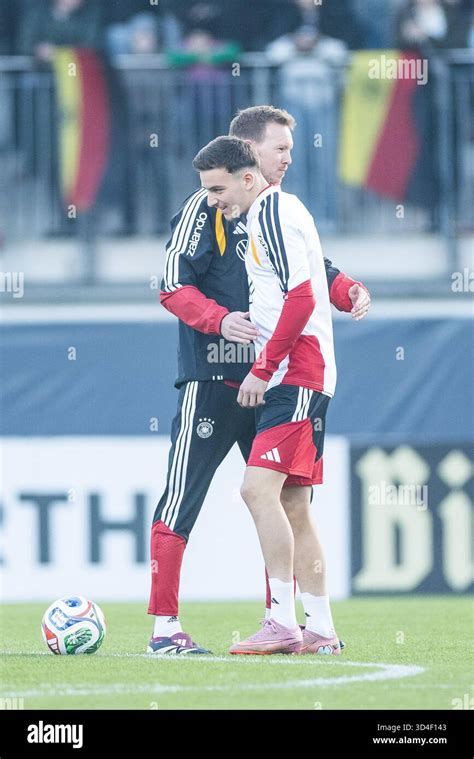 Julian Nagelsmann Germany National Coach And Said El Mala Germany