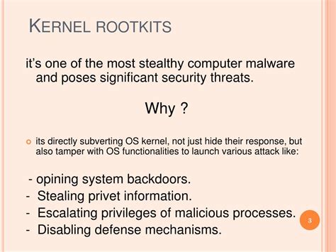 PPT Countering Kernel Rootkits With Lightweight Hook Protection PowerPoint Presentation ID