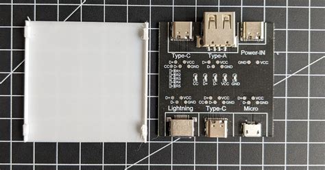 DT USB Cable Tester PCB Cover By Th Rom Download Free STL Model
