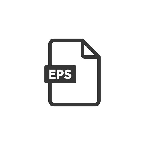 Eps File Icon Isolated On White Background 26231552 Vector Art At Vecteezy