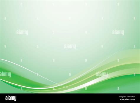 Green Curve Frame Template Vector Stock Vector Image And Art Alamy