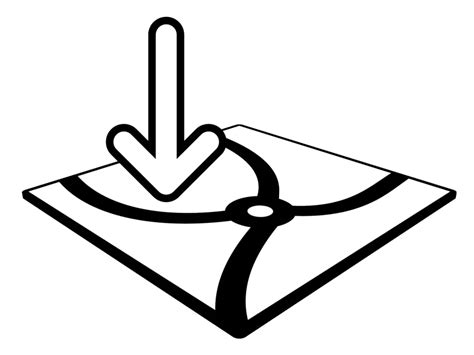 Arrow On Map Icon Png Vector In Svg Pdf Ai Cdr Format