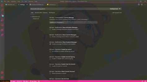 Github Anthonykung Gitsave A Vs Code Extension That Automatically Commit To Git On Save