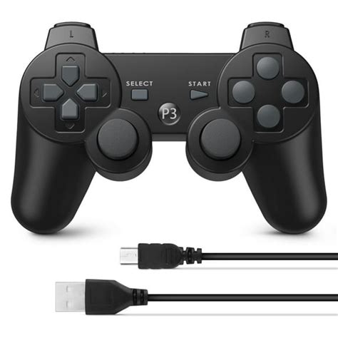 Wireless Playstation 3 Gaming Controller Ps3 Bluetooth Rechargeable Gamepad Dualshock And Motion