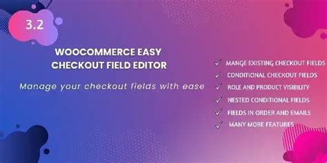 WooCommerce Easy Checkout Field Editor By SysBasics
