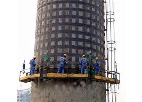 烟囱吊篮 吊篮 武汉吊篮出租 电动吊篮租赁 湖北君侯建设有限公司