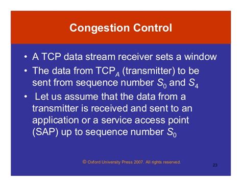Mobile Computing Tcp Data Flow Control