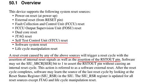 [mpc5777c] Rstout After Stcu2 Reset Nxp Community