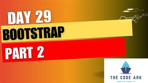 full stack web development day29 bootstrap part 2 youtube