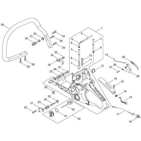 Handle For ECHO CS Chainsaw L S