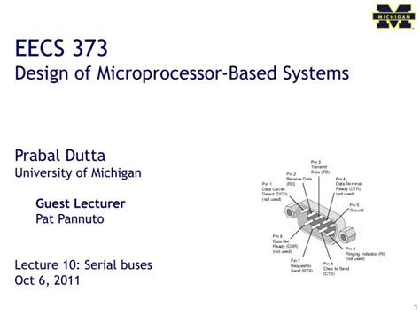 Ppt Eecs 373 Design Of Microprocessor Based Systems Prabal Dutta