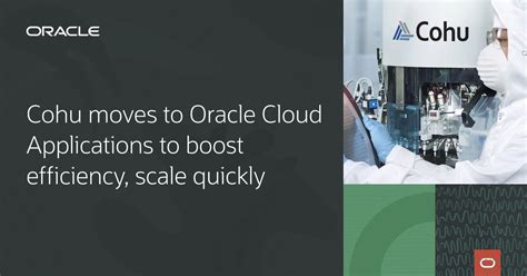 Ric Hall On Linkedin Cohu Moves To Oracle Cloud To Boost Efficiency Scale Quickly