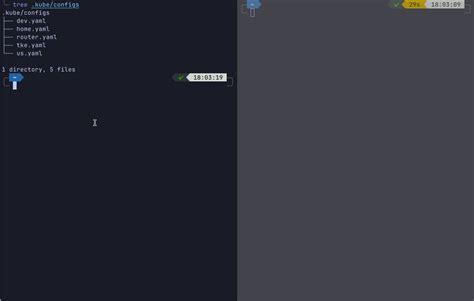使用 kubie 优雅的管理多集群 kubeconfig kubernetes 实践指南