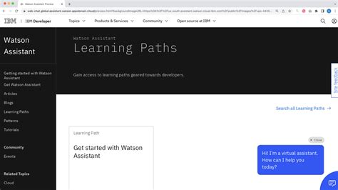 Preview And Test Your Assistant Ibm Developer