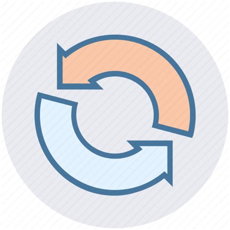 Arrows Processing Redo Reload Sync Synchronization Update Icon