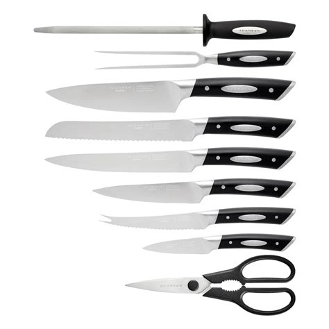 Scanpan Classic 10 Pce Knive Block Set Scanpan