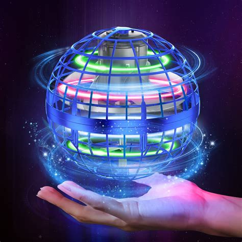 Flying Ball Toy Ball Toys Magic Led Lights Controller Mini Drone