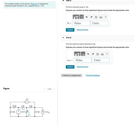 Solved The Variable Resistor In The Circuit In Figure Chegg