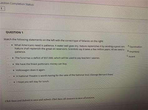 solved uestion completion status question 1 match the