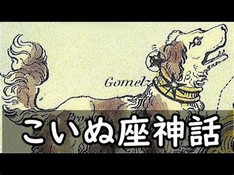 プラネタリウム感覚こいぬ座ギリシャ神話と解説 YouTube