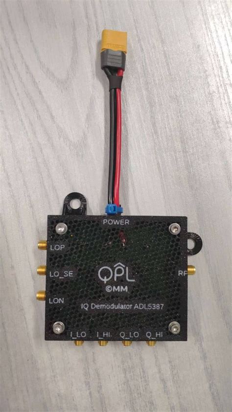 Box For Iq Demodulator Analog Adl5387 By Misimik Download Free Stl Model