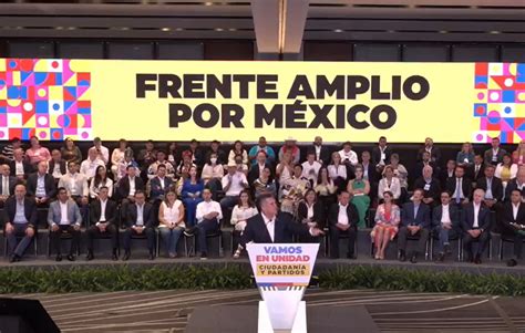 Frente Amplio Por México Oposición También Harán Encuesta Para Elegir