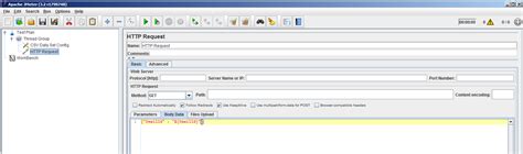 Load Testing Passing Multiple JSON Parameters In JMeter Stack Overflow