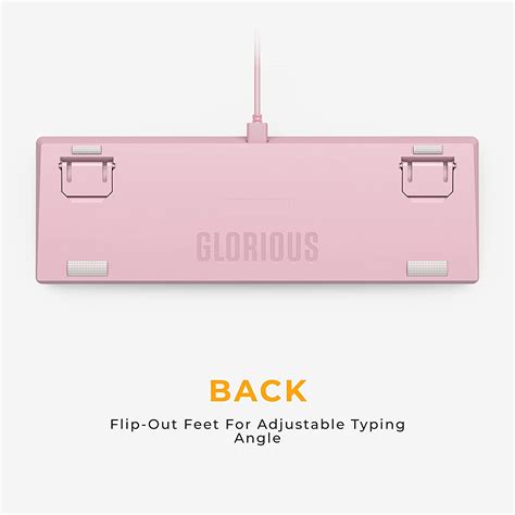 Glorious GMMK 2 Barebone Mechanical Gaming Keyboard Compact 65 5 Pin Hot Swapping Aluminum