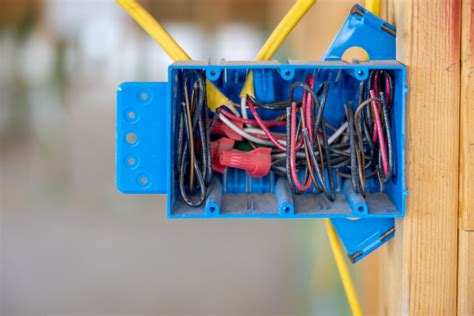 Electrical Box Wiring Royalty Free Photo