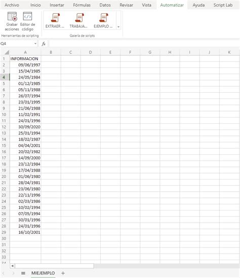 Extraer AÑo Mes Y DÍa De Una Fecha En Excel Usando Typescript Excel Signum