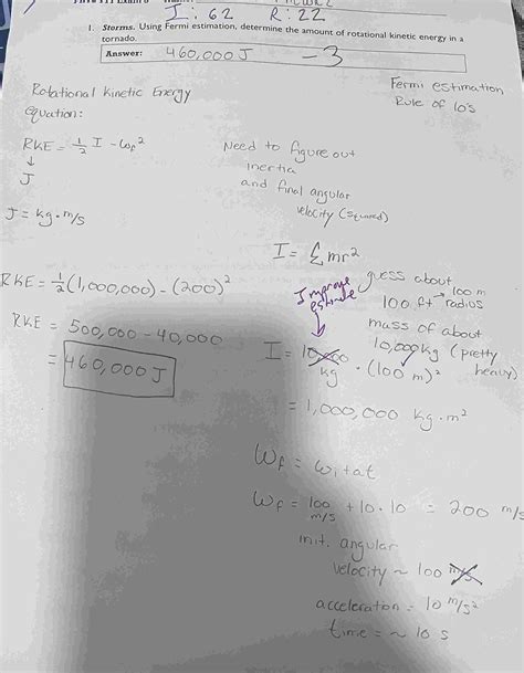 Solved Storms Using Fermi Estimation Determine The Amount